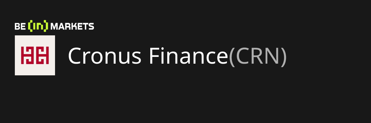 Cronus Finance (CRN) Price, MarketCap, Charts and Fundamentals Info ...