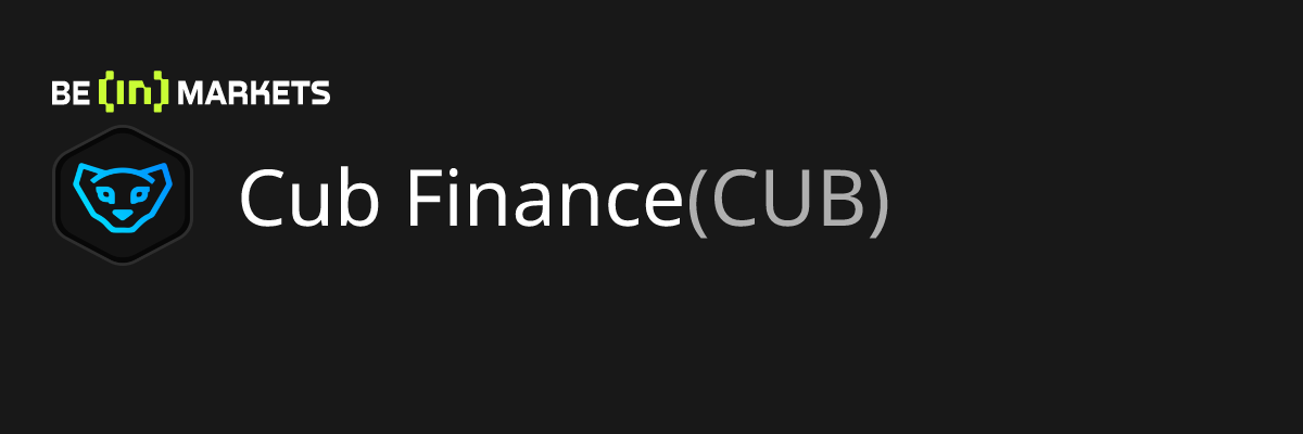 Cub Finance (CUB) Price, MarketCap, Charts and Fundamentals Info ...