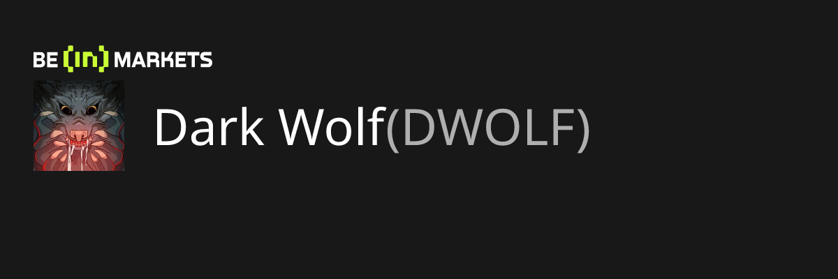 Dark Wolf (DWOLF) Price, MarketCap, Charts and Fundamentals Info ...