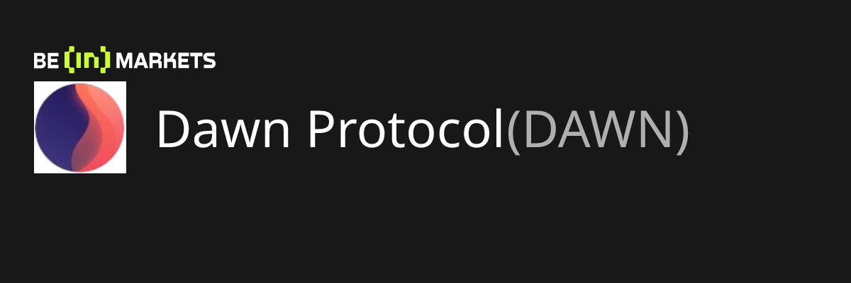 Dawn Protocol (DAWN) Price, MarketCap, Charts and Fundamentals Info ...