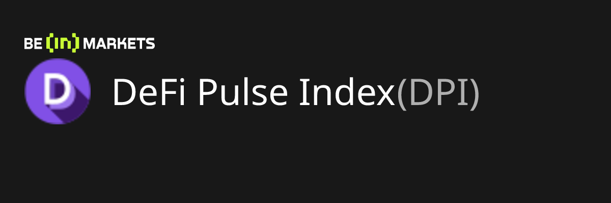 DeFi Pulse Index (DPI) Price, MarketCap, Charts and Fundamentals Info ...