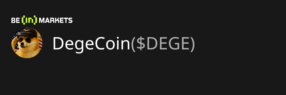 DegeCoin ($DEGE) Price, MarketCap, Charts and Fundamentals Info - BeInCrypto