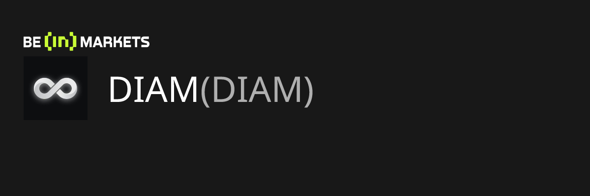 DIAM (DIAM) Price, MarketCap, Charts and Fundamentals Info - BeInCrypto