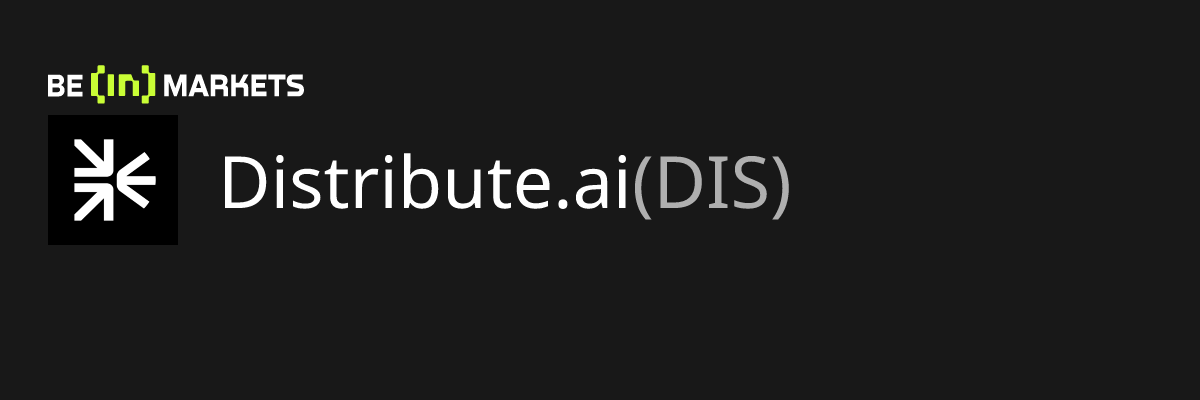 Distribute.ai (DIS) Price, MarketCap, Charts and Fundamentals Info ...