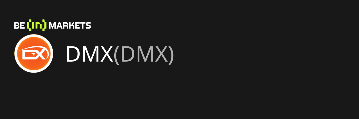 DMX (DMX) Price, MarketCap, Charts and Fundamentals Info - BeInCrypto
