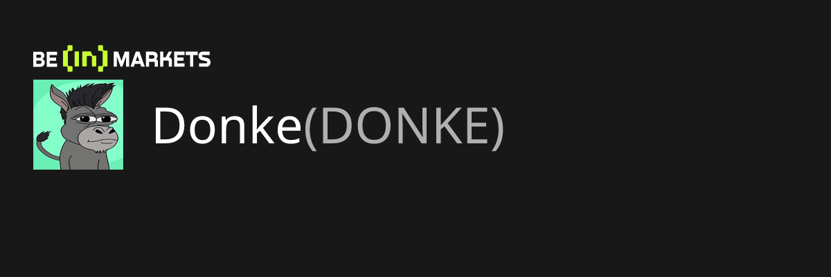 Donke (DONKE) Informações sobre preço, MarketCap, gráficos e ...