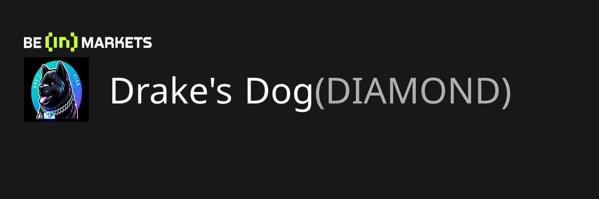 Drake's Dog (DIAMOND) Price, MarketCap, Charts and Fundamentals Info ...