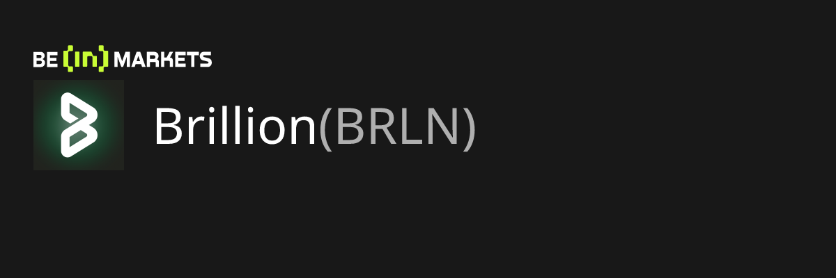 Brillion (BRLN) Price, MarketCap, Charts and Fundamentals Info - BeInCrypto