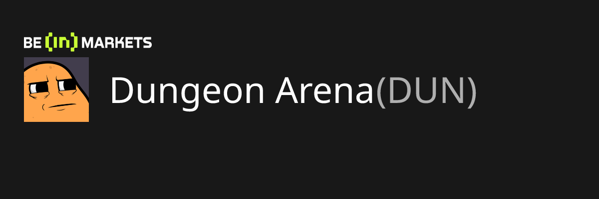 Dungeon Arena (DUN) Price, MarketCap, Charts and Fundamentals Info ...
