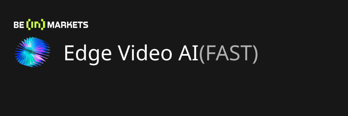 Edge Video AI (FAST) Price, MarketCap, Charts and Fundamentals Info ...