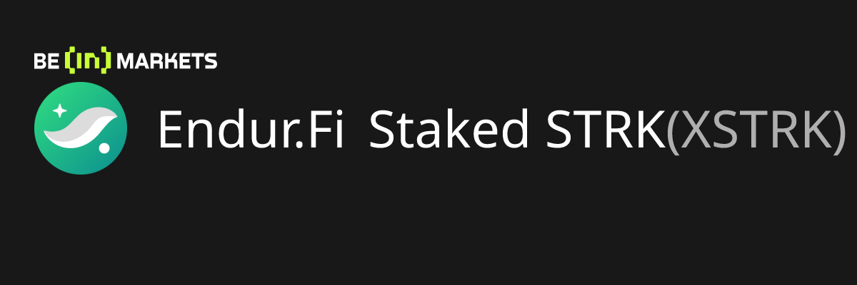 Endur.Fi Staked STRK (XSTRK) Informações sobre preço, MarketCap ...