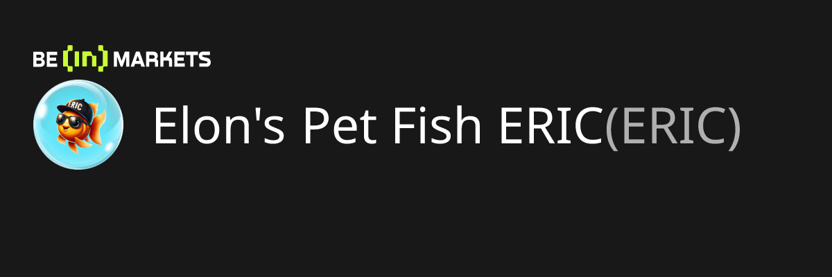 Elon's Pet Fish ERIC (ERIC) Price, MarketCap, Charts and Fundamentals ...