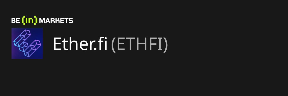 Ether.fi (ETHFI) Price, MarketCap, Charts and Fundamentals Info ...