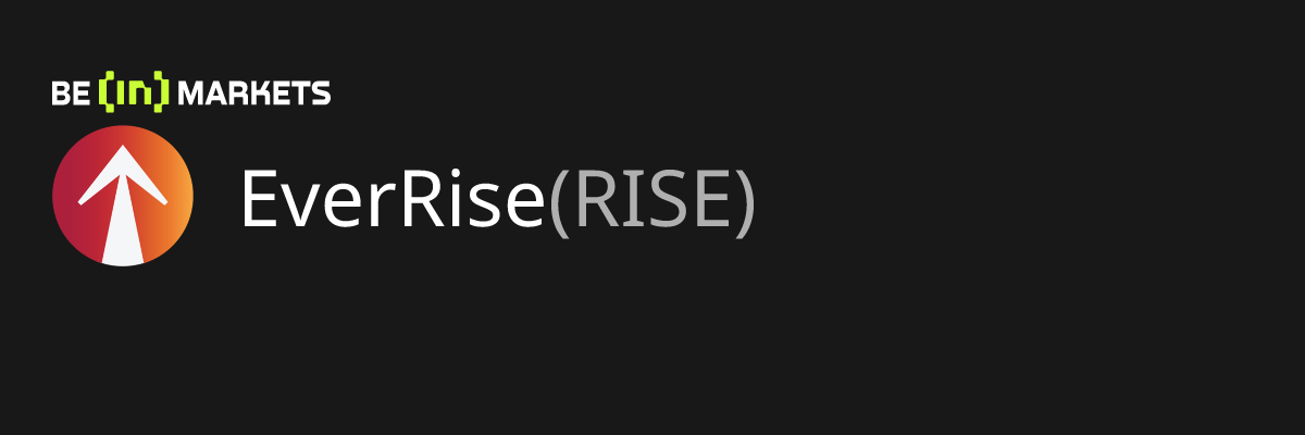 Cours du EverRise (RISE) : Prix, Informations fondamentales ...