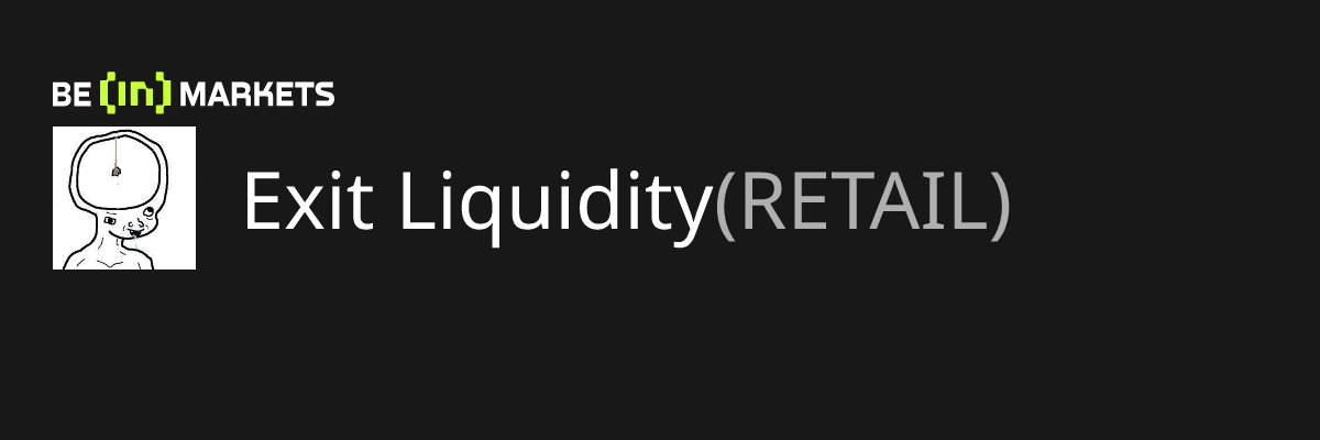 Exit Liquidity (RETAIL) ราคา, มูลค่าตลาด, กราฟ และข้อมูลพื้นฐาน ...