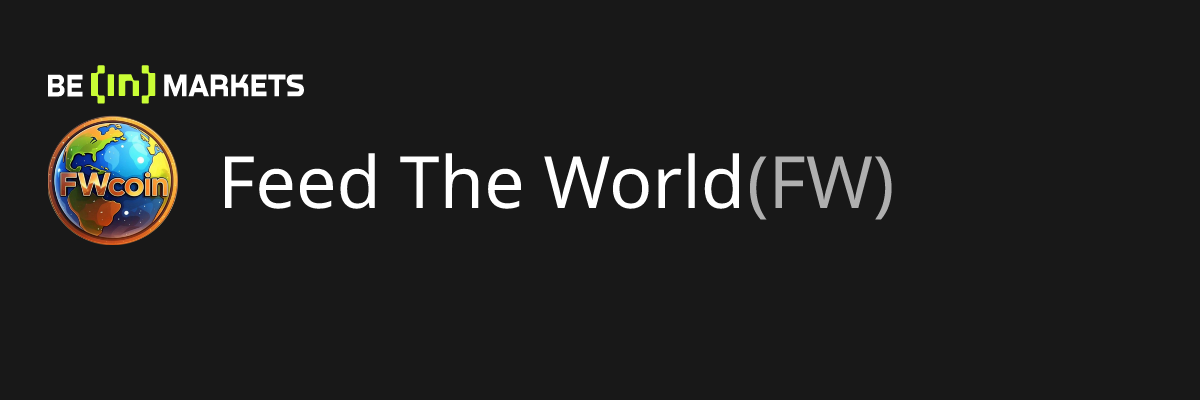Feed The World (FW) Price, MarketCap, Charts and Fundamentals Info ...