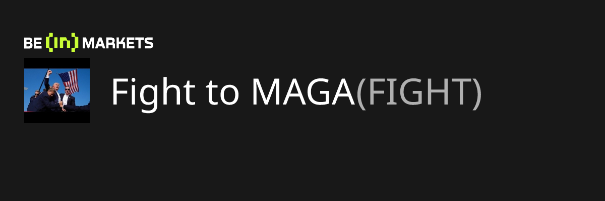 Fight to MAGA (FIGHT) 價格、市值、圖表和基本面資訊 - BeInCrypto