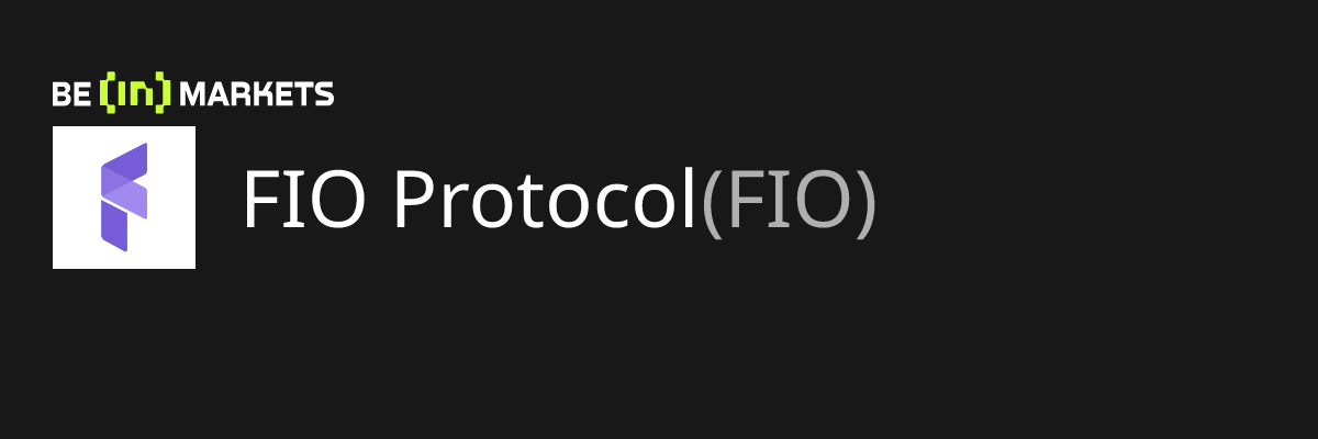 FIO Protocol (FIO) Price, MarketCap, Charts and Fundamentals Info ...