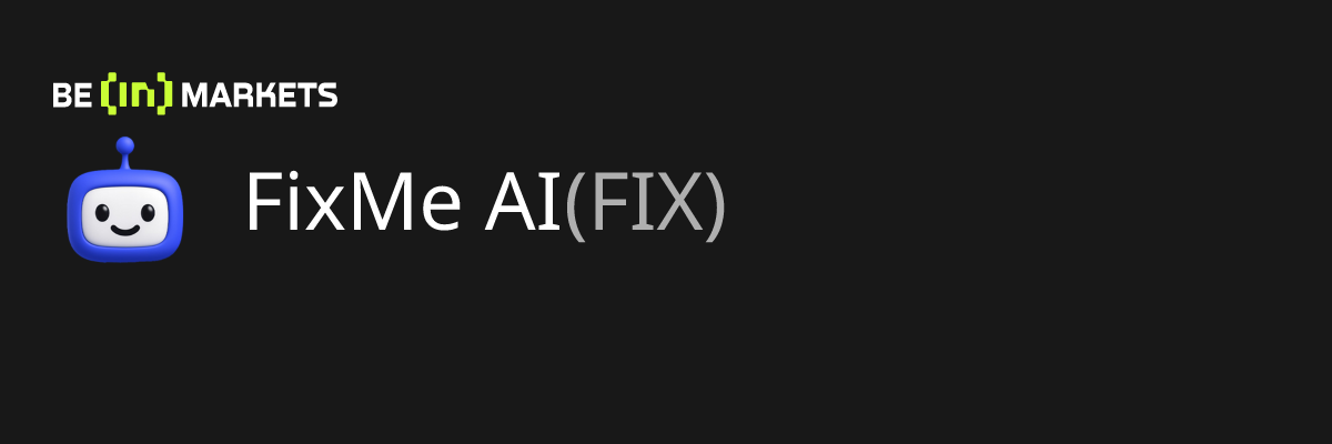 FixMe AI (FIX) información de precios, capitalización de mercado ...