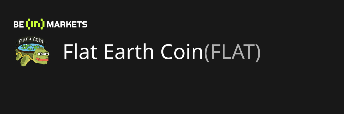 Flat Earth Coin (FLAT) Price, MarketCap, Charts and Fundamentals Info ...