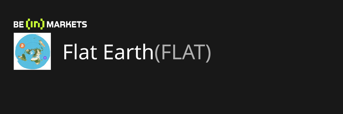 Flat Earth (FLAT) Price, MarketCap, Charts and Fundamentals Info ...