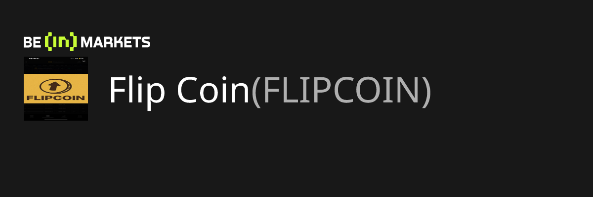 Flip Coin (FLIPCOIN) Price, MarketCap, Charts and Fundamentals Info ...