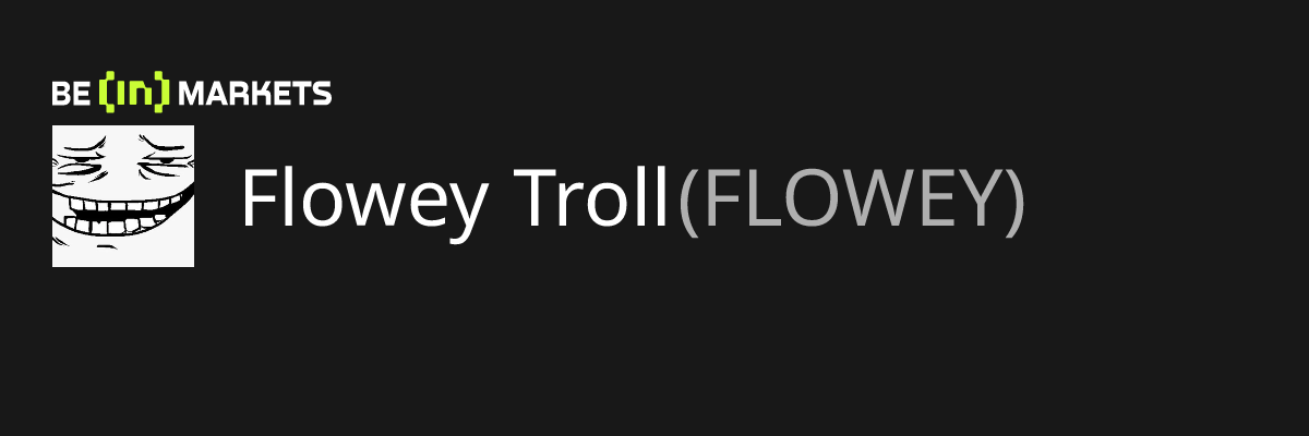 Flowey Troll (FLOWEY) Price, MarketCap, Charts and Fundamentals Info ...
