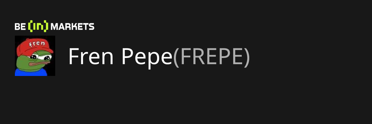 Fren Pepe (FREPE) Price, MarketCap, Charts and Fundamentals Info ...
