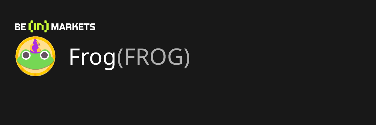 Frog (FROG) Price, MarketCap, Charts and Fundamentals Info - BeInCrypto