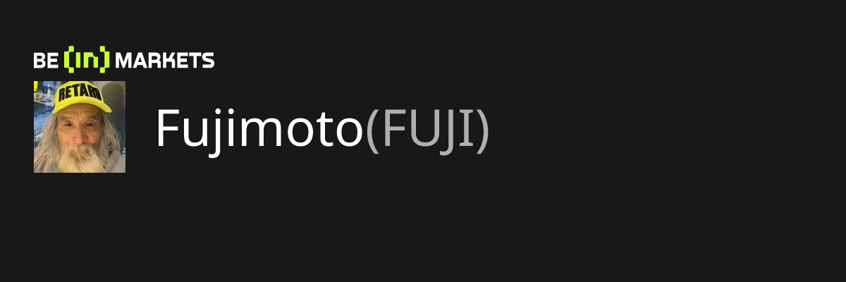 Fujimoto (FUJI) Price, MarketCap, Charts and Fundamentals Info - BeInCrypto