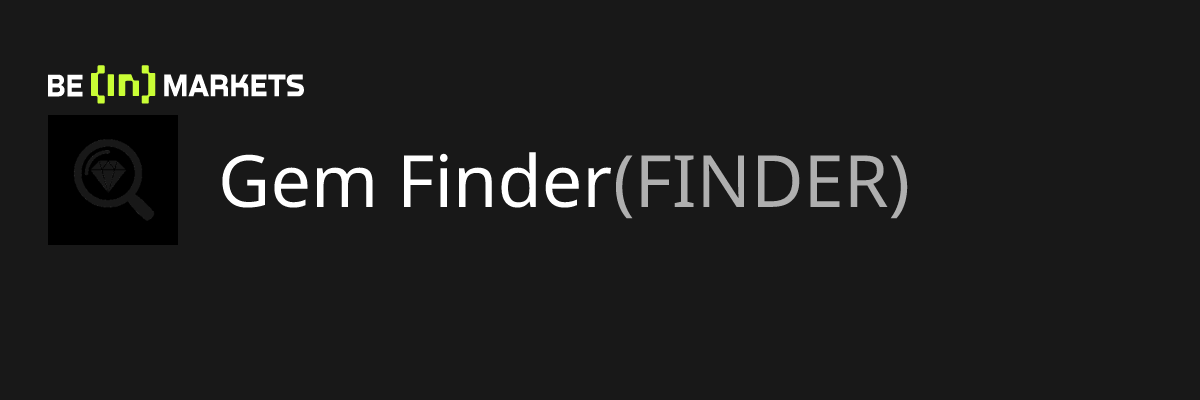 Gem Finder (FINDER) Price, MarketCap, Charts and Fundamentals Info ...
