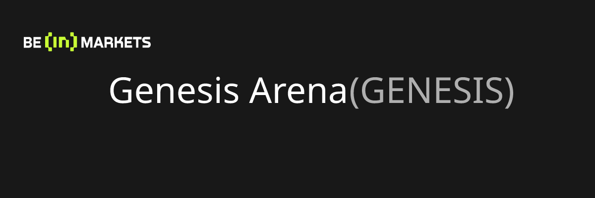 Genesis Arena (GENESIS) 가격, 마켓캡, 차트 및 펜더멘털 정보 - BeinCrypto Korea
