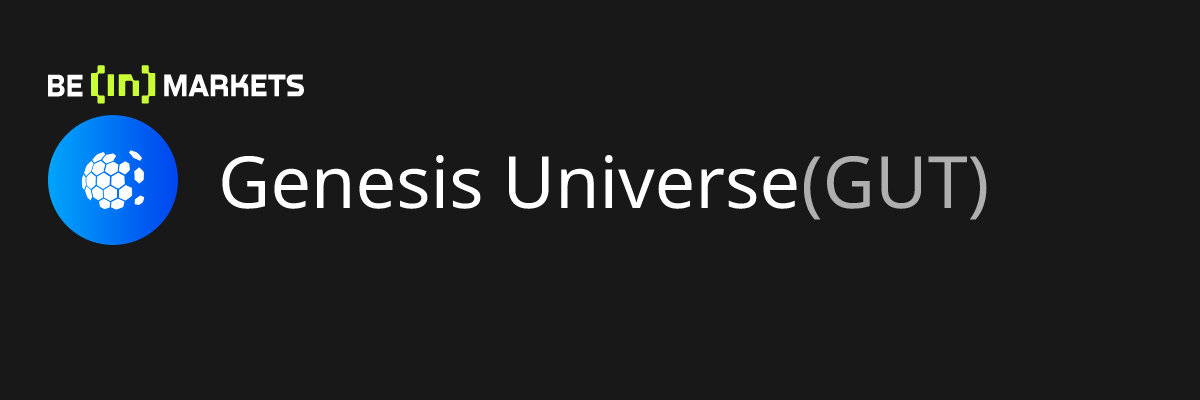 Genesis Universe (GUT) Price, MarketCap, Charts and Fundamentals Info ...