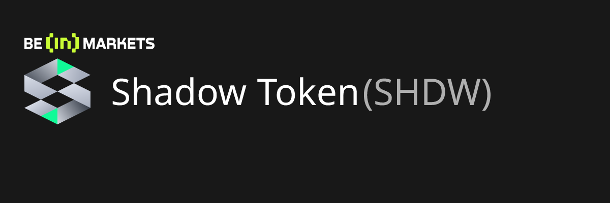 Shadow Token (SHDW) Price, MarketCap, Charts and Fundamentals Info ...