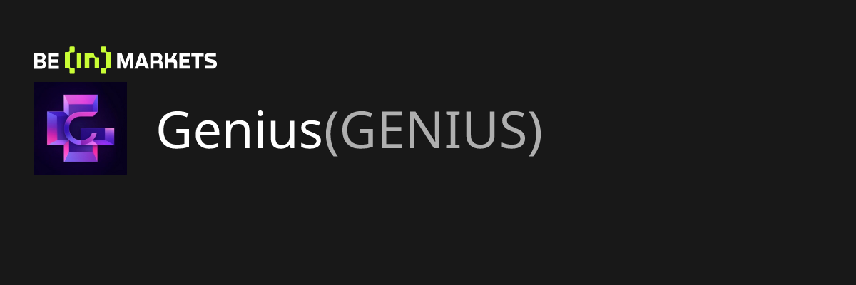 Genius (GENIUS) Harga, Kapitalisasi Pasar, Info Grafik dan Fundamental ...