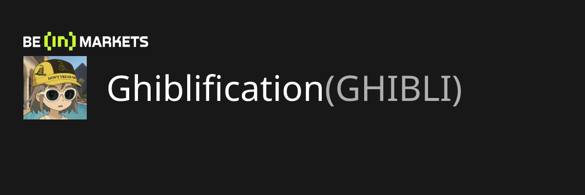 Ghiblification (GHIBLI) Price, MarketCap, Charts and Fundamentals Info ...