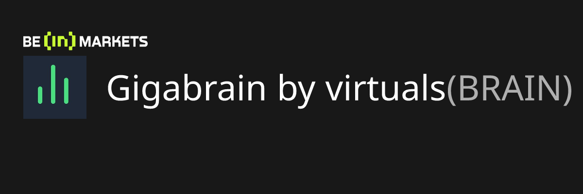 Gigabrain by virtuals (BRAIN) Harga, Kapitalisasi Pasar, Info Grafik dan Fundamental ...