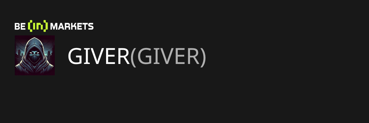 GIVER (GIVER) Price, MarketCap, Charts and Fundamentals Info - BeInCrypto