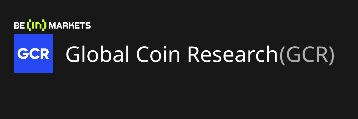 Global Coin Research (GCR) Price, MarketCap, Charts and Fundamentals ...