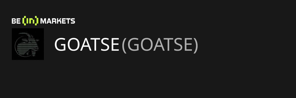 GOATSE (GOATSE) 가격, 마켓캡, 차트 및 펜더멘털 정보 - BeinCrypto Korea
