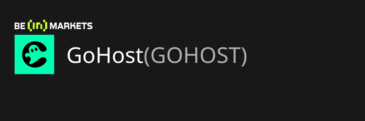 GoHost (GOHOST) Price, MarketCap, Charts and Fundamentals Info - BeInCrypto