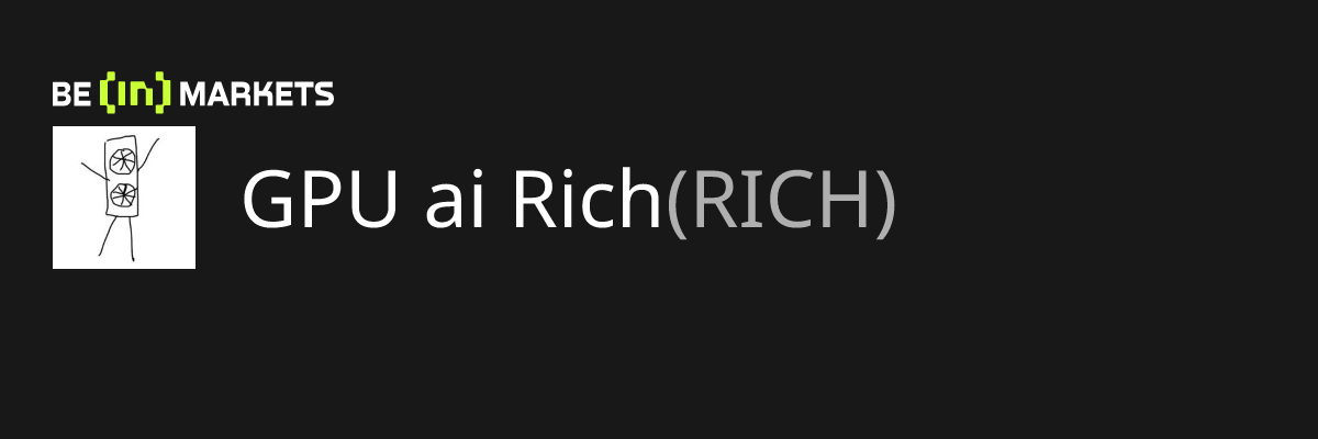 GPU ai Rich (RICH) Price, MarketCap, Charts and Fundamentals Info ...