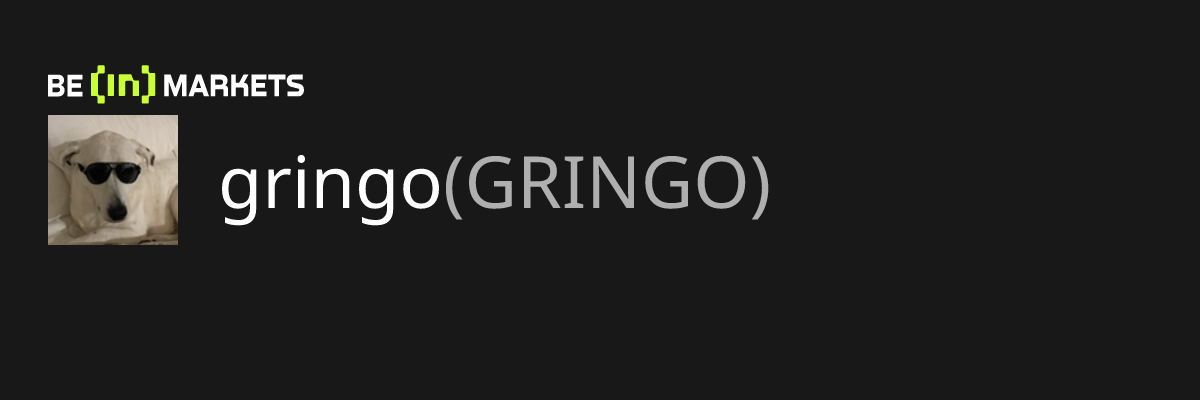 gringo (GRINGO) información de precios, capitalización de mercado ...