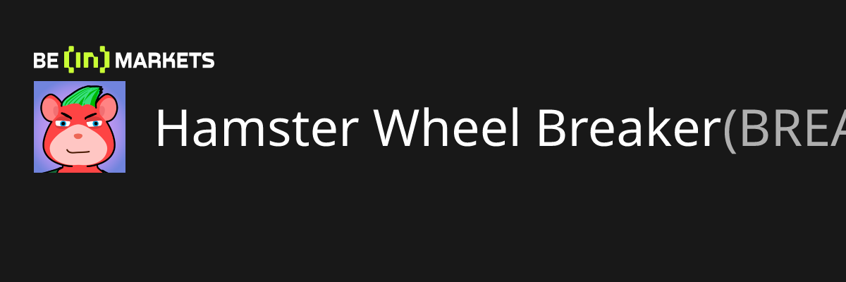 Hamster Wheel Breaker (BREAKER) Price, MarketCap, Charts and ...