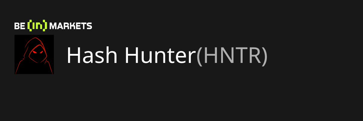 Hash Hunter (HNTR) información de precios, capitalización de mercado ...