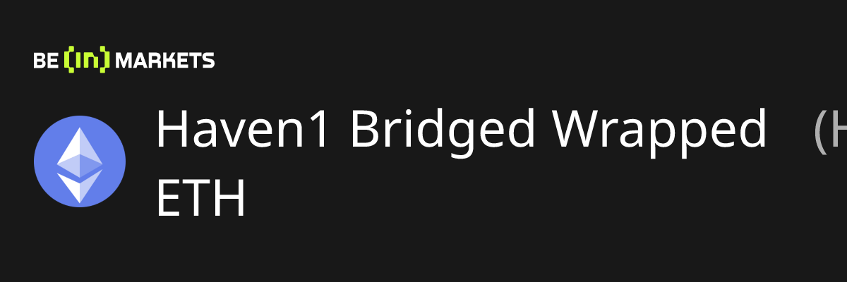 Haven1 Bridged Wrapped ETH (HETH) información de precios ...