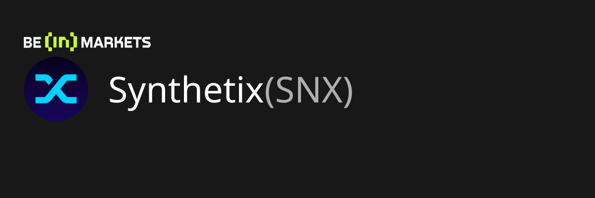 Synthetix Network (SNX) Price, MarketCap, Charts and Fundamentals Info - BeInCrypto