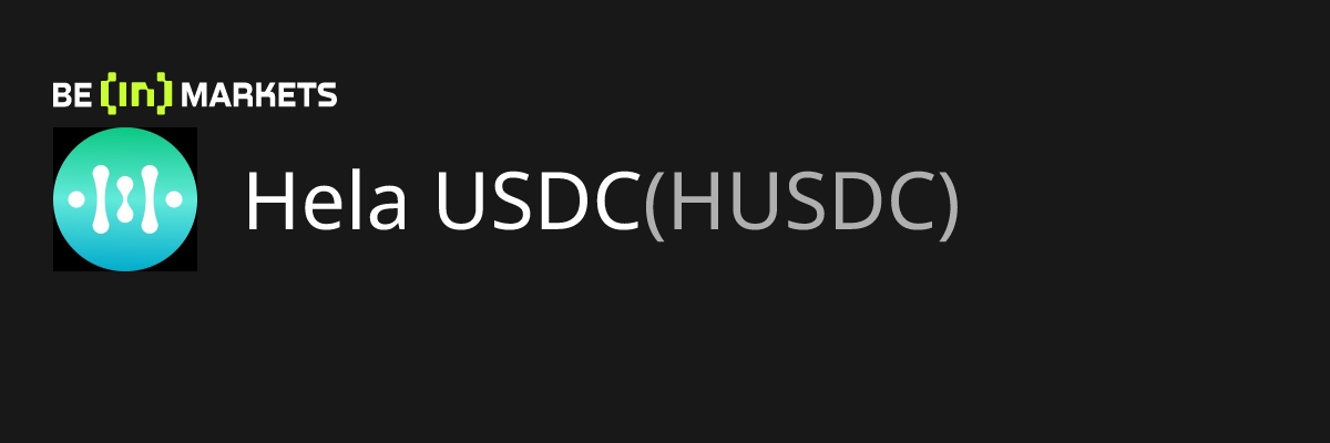 Hela USDC (HUSDC) Price, MarketCap, Charts and Fundamentals Info ...