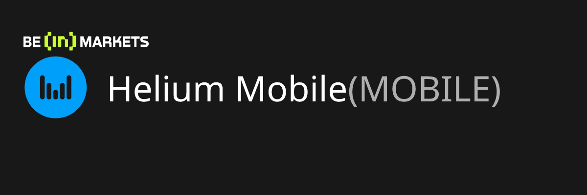 Helium Mobile (MOBILE) Price, MarketCap, Charts and Fundamentals Info ...
