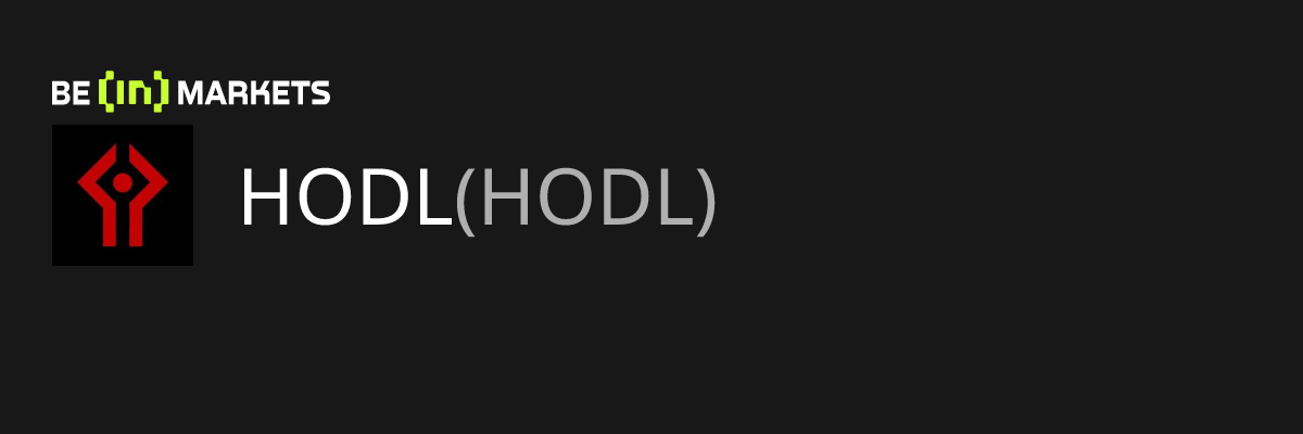 HODL (HODL) Price, MarketCap, Charts and Fundamentals Info - BeInCrypto